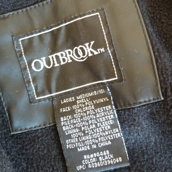 Outbrook | Jackets & Coats | Outbrook Ladies Black Jacket Med | Poshmark